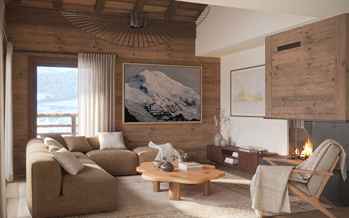 Appartement à vendre - Megève, Rochebrune - 4 pièces - 3 chambres