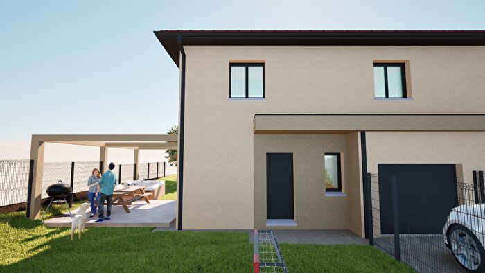 Maison à vendre - Tignieu-Jameyzieu - 5 pièces - 4 chambres