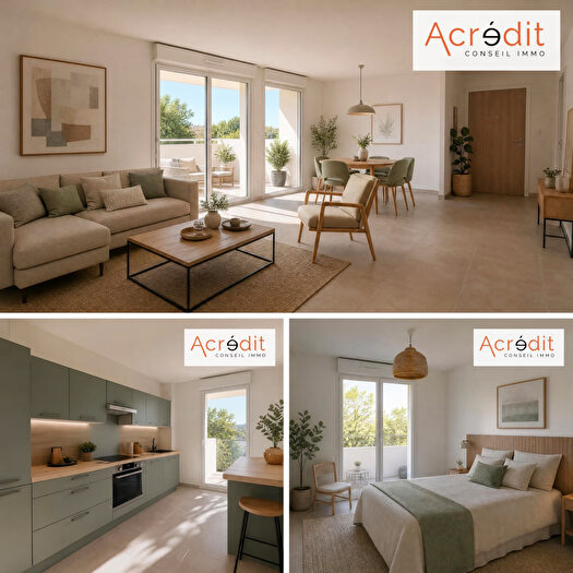 Clermont-l'Hérault : Appartement 3 pièces à vendre
