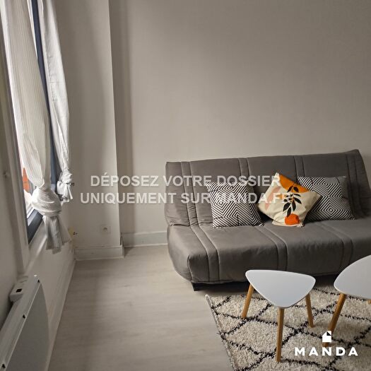 Appartement à louer - Roubaix, Hommelet - 1 pièce - 1 chambre