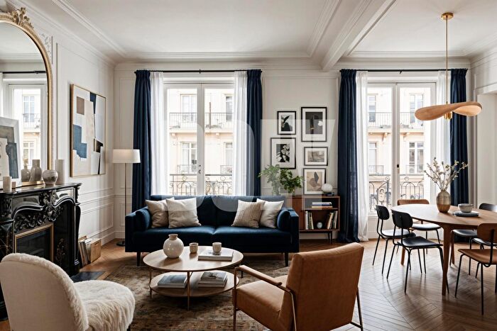 Appartement à vendre - Paris e , Chaillot - 3 pièces - 1 chambre