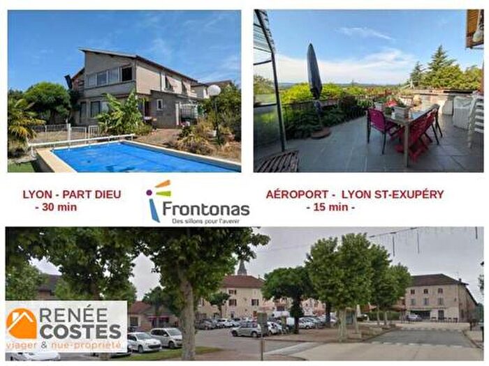 Frontonas - Maison 4 pièces à vendre