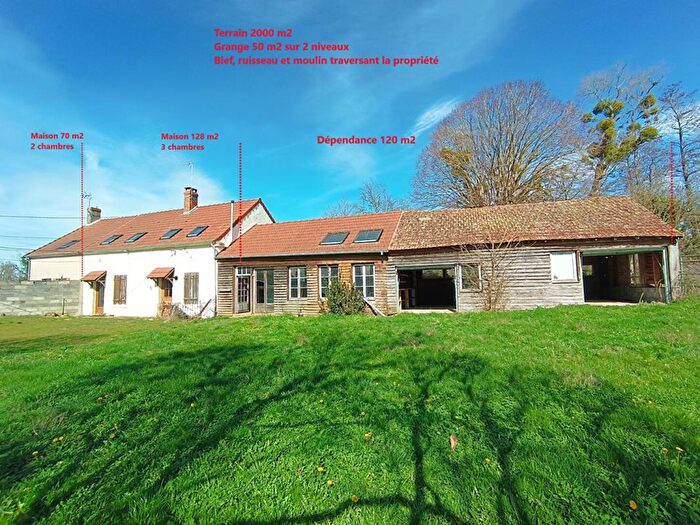 La Celle-sur-Nièvre : Maison 4 pièces à vendre