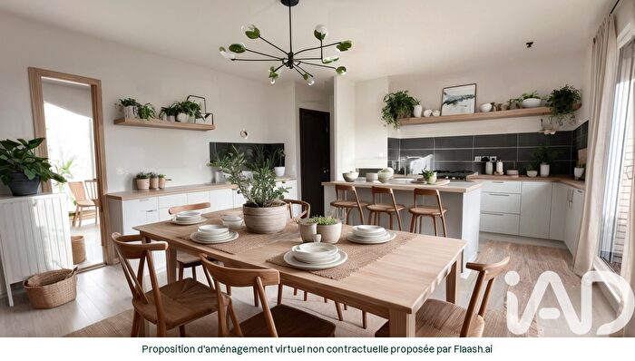 Appartement à vendre - Trappes, Merisier, Aérostat - 4 pièces - 3 chambres