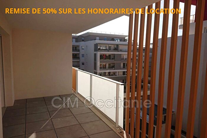 Appartement à louer - Casernes, Nîmes - 2 pièces - 2 chambres