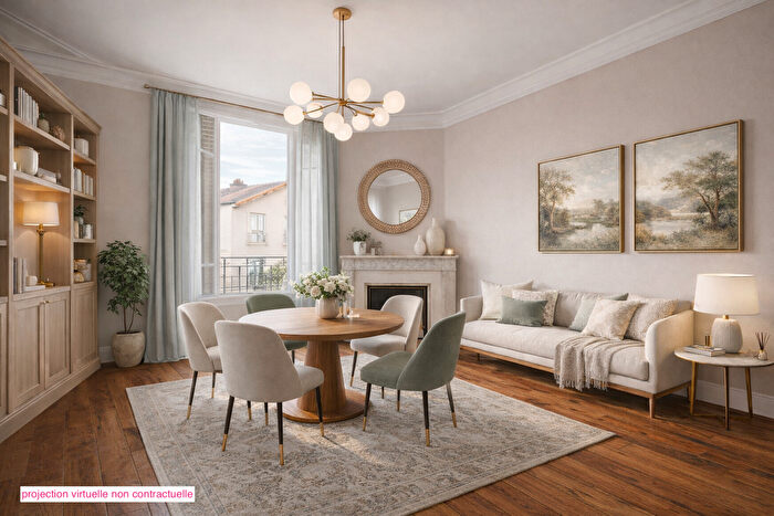 Appartement à vendre - Vanves, Hauts-de-Vanves - 3 pièces - 2 chambres