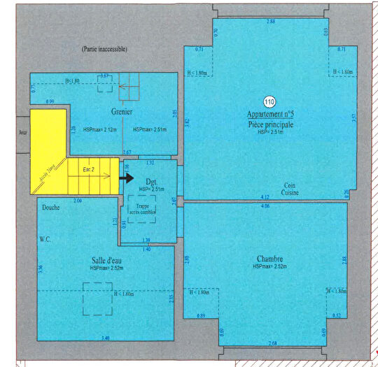 Appartement à vendre - Tours, Rabelais, Tonnelle - 2 pièces - 1 chambre