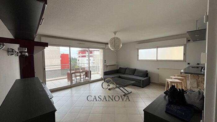 Appartement à louer - Montpellier, Port Marianne, Richter - 3 pièces - 2 chambres