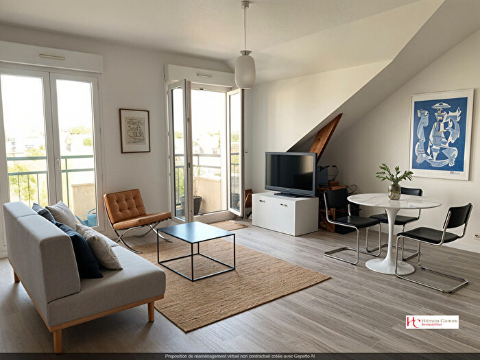 Appartement à vendre - Nantes, Canclaux, Mellinet - 3 pièces - 2 chambres