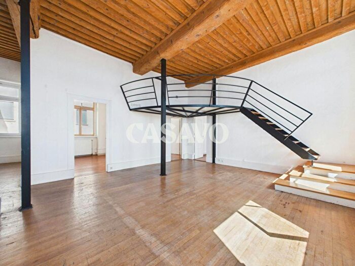 Lyon 4ème, Croix Rousse Est : Appartement 5 pièces à vendre