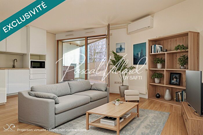 Appartement à vendre - Boulogne-Billancourt, Renault, Billancourt - 1 pièce - 1 chambre