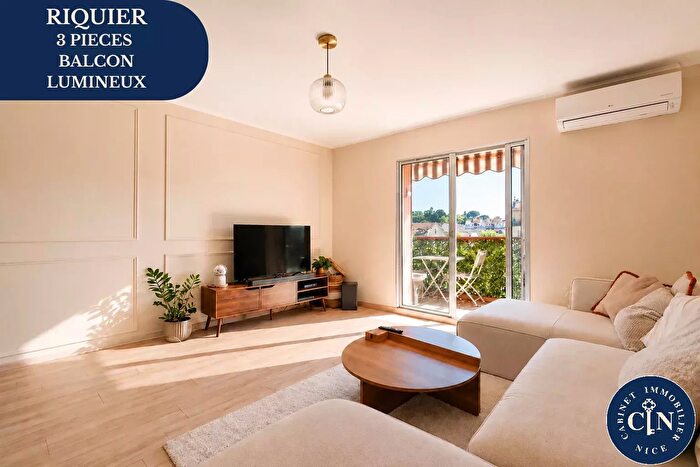 Appartement 3 pièces à Nice, Riquier, à vendre
