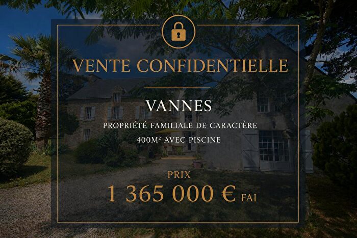 Vannes, Ménimur : Maison 12 pièces à vendre