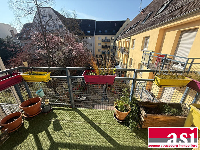 Appartement à louer - Strasbourg, Cronenbourg - 3 pièces - 2 chambres