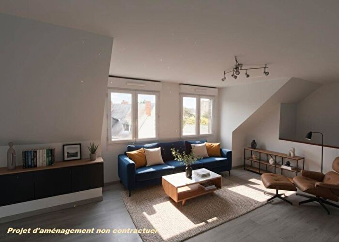 Appartement à louer - Monselet, Nantes - 2 pièces - 1 chambre