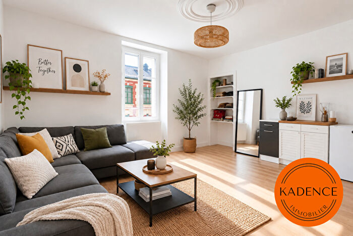 Quartiers Centre, Saint-Hélier, Gare - Appartement 2 pièces à vendre