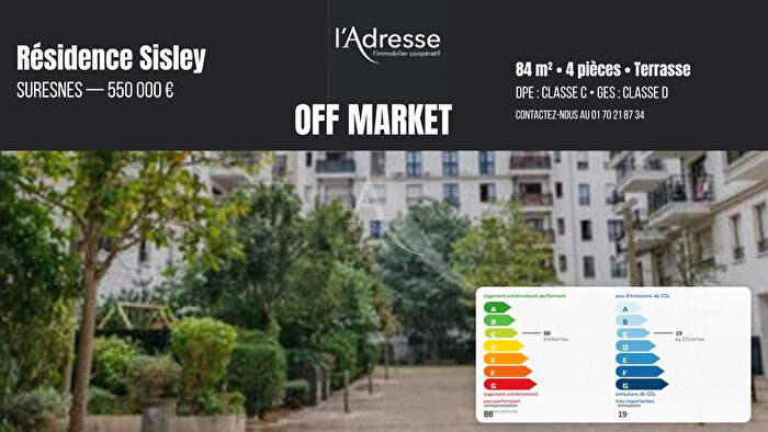 Suresnes, Carnot, Gambetta : Appartement 4 pièces à vendre
