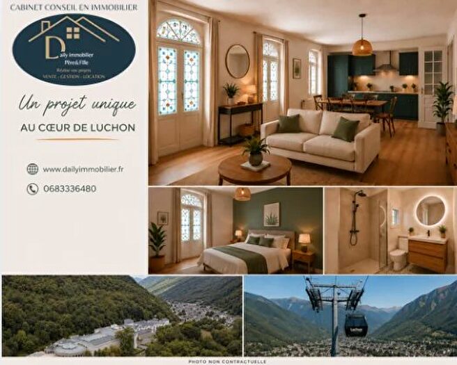 Appartement 2 pièces à Bagnères-de-Luchon, à vendre