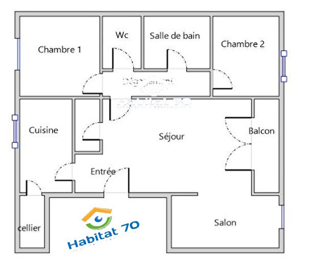 Appartement 4 pièces à Lure, à louer