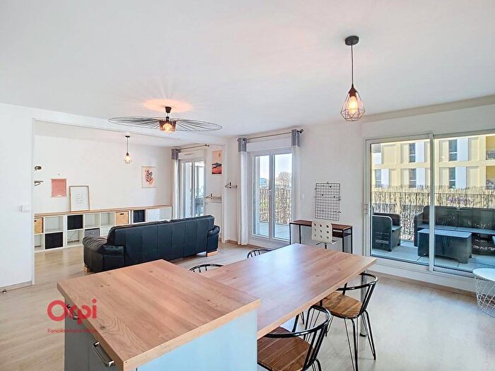 Appartement à louer - ZA Sainte-Anne-Zone Portuaire, Nantes - 3 pièces - 1 chambre