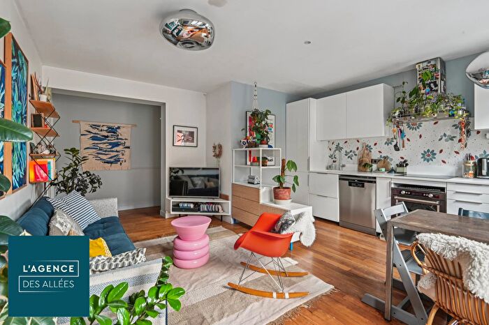 Appartement à vendre - Clichy, Centre-ville - 3 pièces - 2 chambres