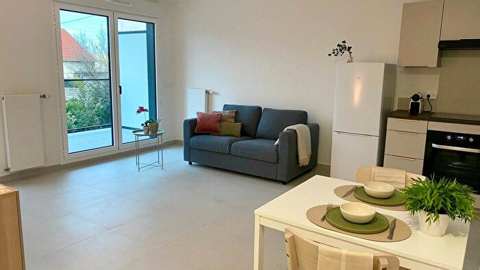 Appartement à louer - Pre de lArche, Neuilly-Plaisance - 2 pièces - 1 chambre