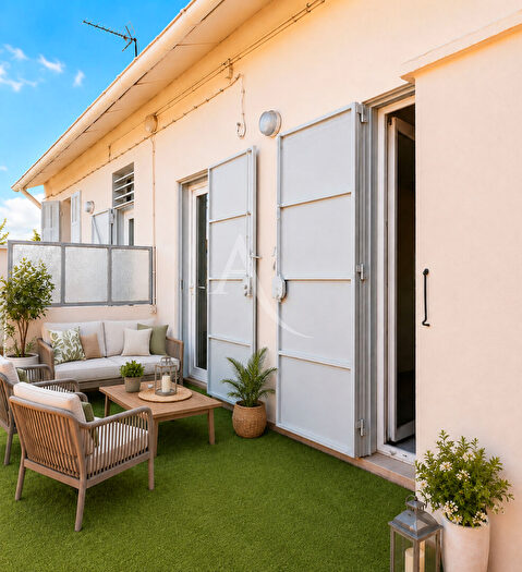 Marseille 12ème, Montolivet : Appartement 3 pièces à vendre
