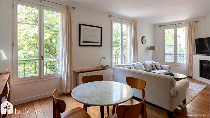 Appartement 4 pièces à Paris 16ème, Porte de Saint-Cloud, Auteuil-Sud, à vendre
