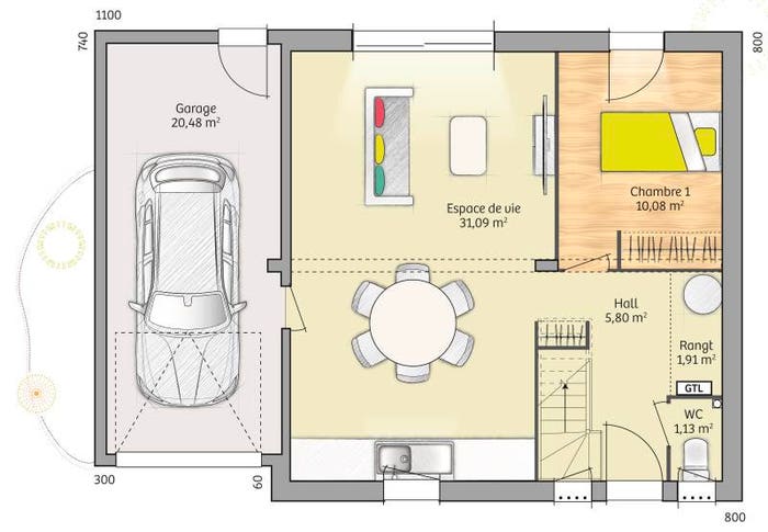 Maisons à vendre et appartements à louer - 3