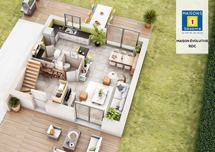 Maison à vendre - Bruyères-le-Châtel - 4 pièces - 3 chambres