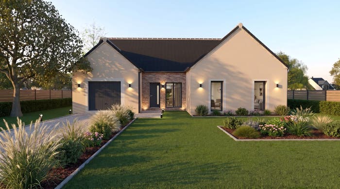 Ambillou : Maison 4 pièces à vendre