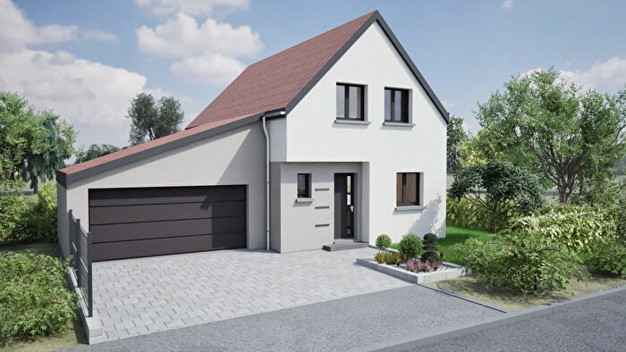 Maison à vendre - Mulhouse, Rebberg - 5 pièces - 3 chambres