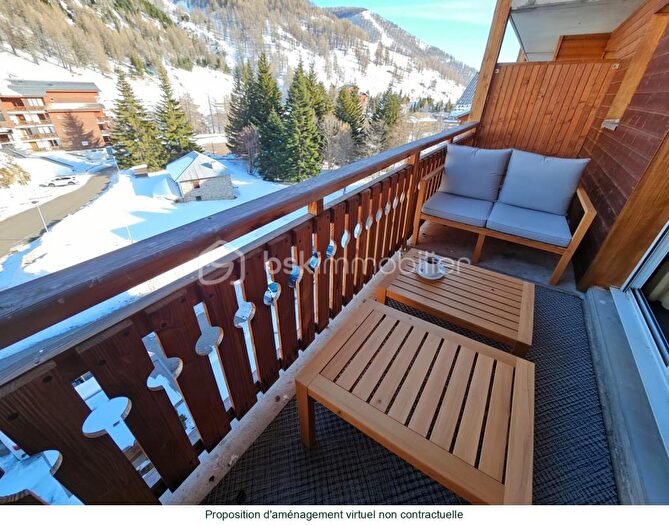 Appartement à vendre - Allos - 3 pièces - 2 chambres