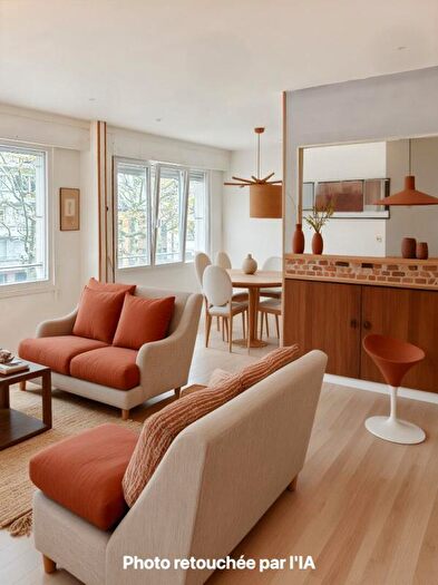 Appartement à vendre - Lille, Centre-ville, Euralille - 2 pièces - 1 chambre