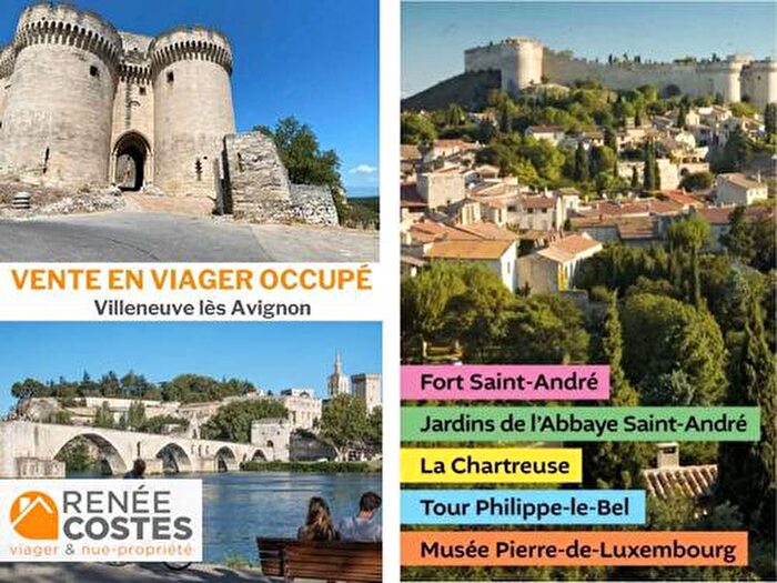 Appartement 2 pièces à Villeneuve-lès-Avignon, Pasteur, Bellevue, à vendre