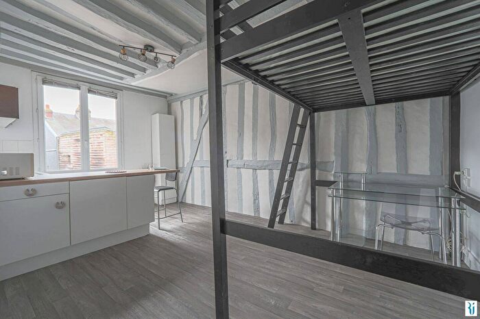 Appartement à louer - Vieux Marché-Cathédrale, Rouen - 1 pièce