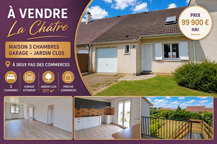 Maison 4 pièces à vendre - La Châtre