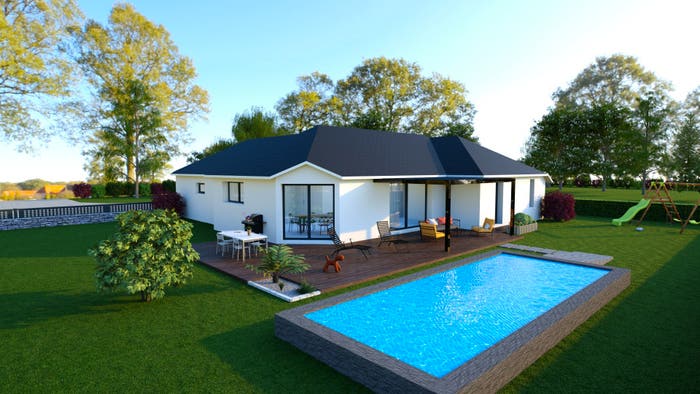 Maison 4 pièces à vendre - Lée