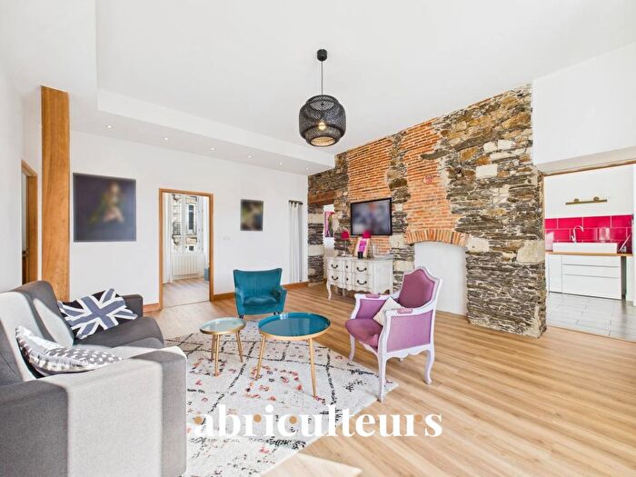 Appartement à vendre - Nantes, Monselet - 4 pièces - 3 chambres