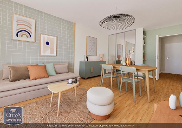 Appartement à vendre - Angers, Centre-ville, La Fayette - 2 pièces - 1 chambre