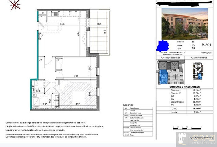 Appartement 3 pièces à vendre à La Seyne-sur-Mer