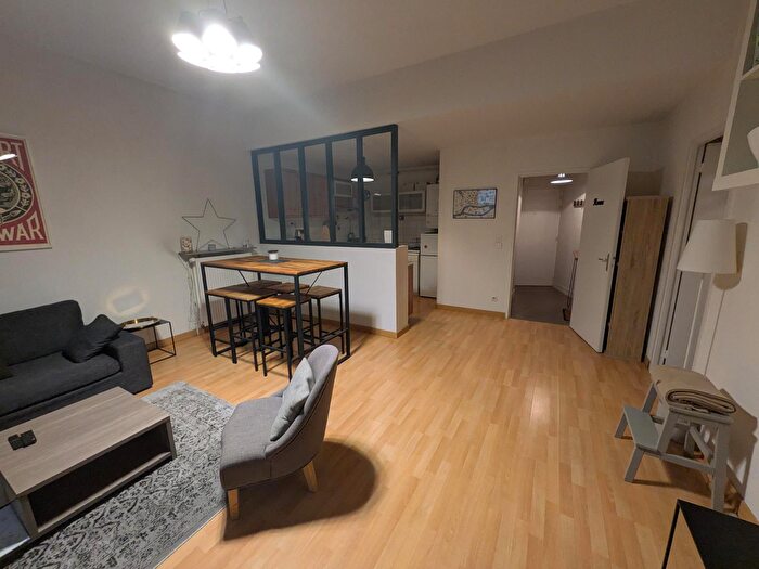 Appartement à louer - Nantes, Centre-ville - 2 pièces - 1 chambre