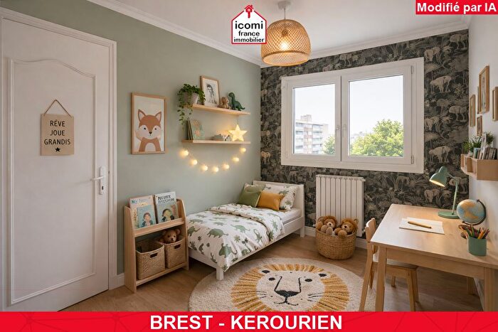 Brest, Kérourien : Appartement 5 pièces à vendre