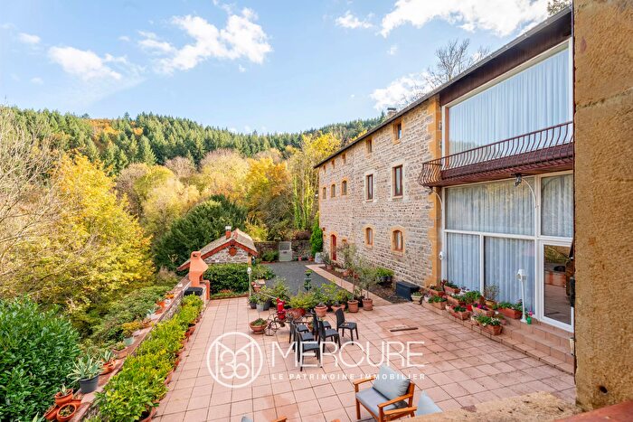 Maison à vendre - Saint-Clément-sur-Valsonne - 9 pièces - 4 chambres