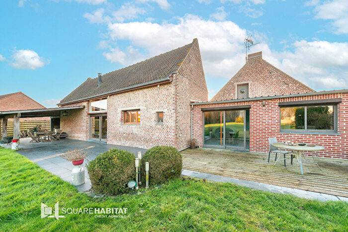 Maison à vendre - Sars-et-Rosières - 7 pièces - 4 chambres