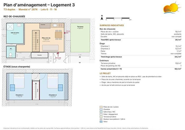 Maisons à vendre et appartements à louer - 2