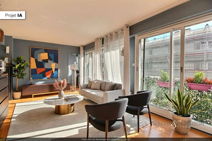 Appartement à vendre - Paris e , Citroën, Boucicaut - 2 pièces - 1 chambre