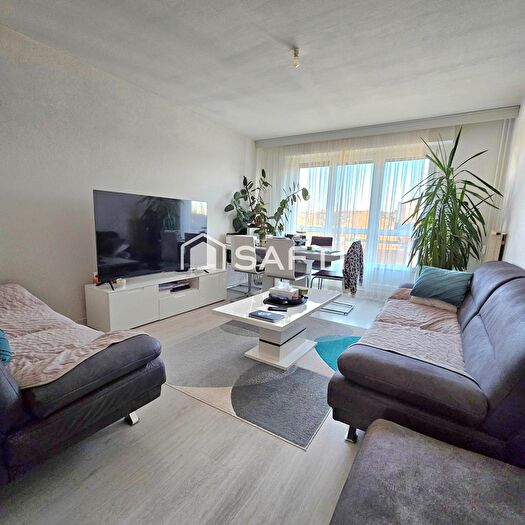 Appartement 3 pièces à Mulhouse, Fonderie, à vendre