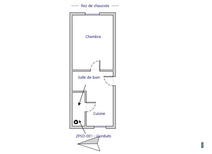 Nancy, Boudonville, Scarpone, Libération - Appartement 1 pièce à vendre