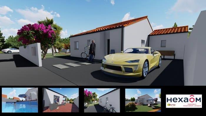 L'Aiguillon-sur-Vie : Maison 3 pièces à vendre